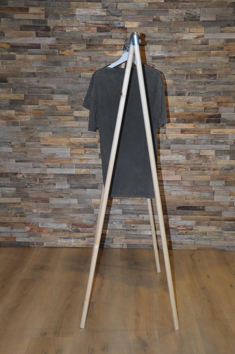 Design85 - Houten - Kledingrek - Basic | bol.com