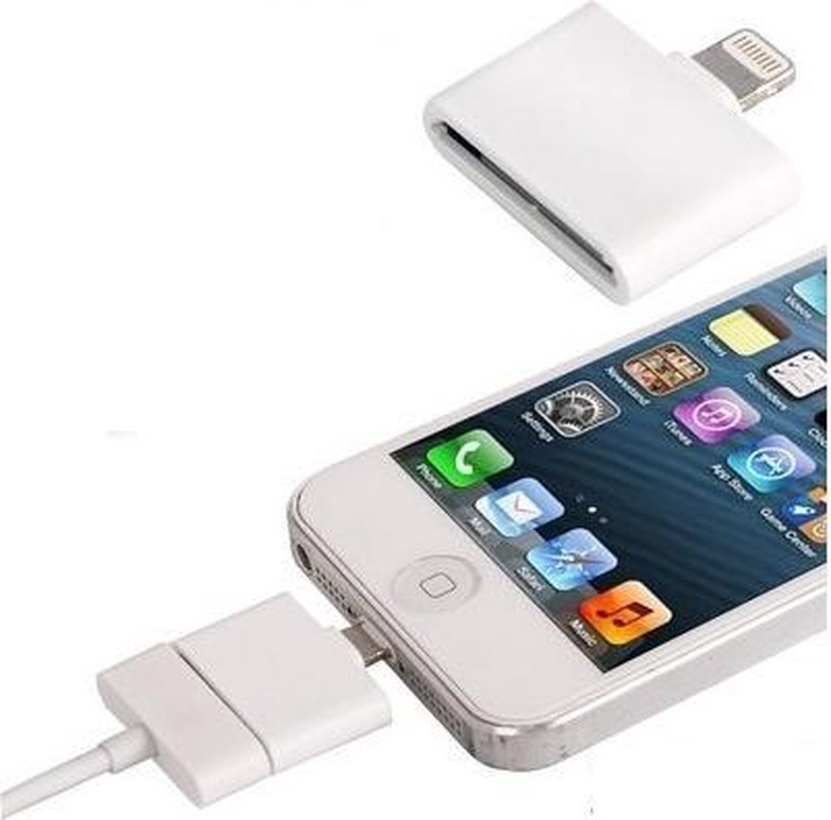 iPhone 5 connector Lightning to 30-pin Adapter | bol.com