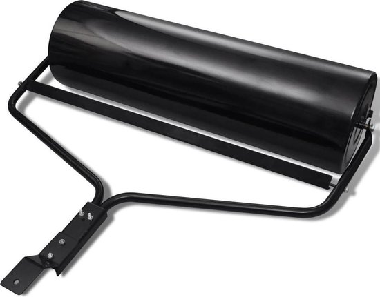 Tuinwals Gazonroller Zwart Hoogwaardig Ijzer 68L / Tuin wals / Gazon ...