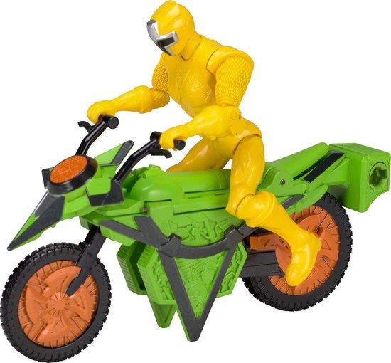 Voertuig Moto Power Ranger Ninja Steel Gele Ranger | bol.com