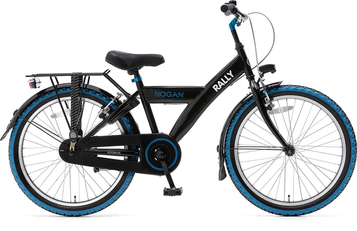 Nogan Rally Jongensfiets - 22 inch - Blauw | bol.com