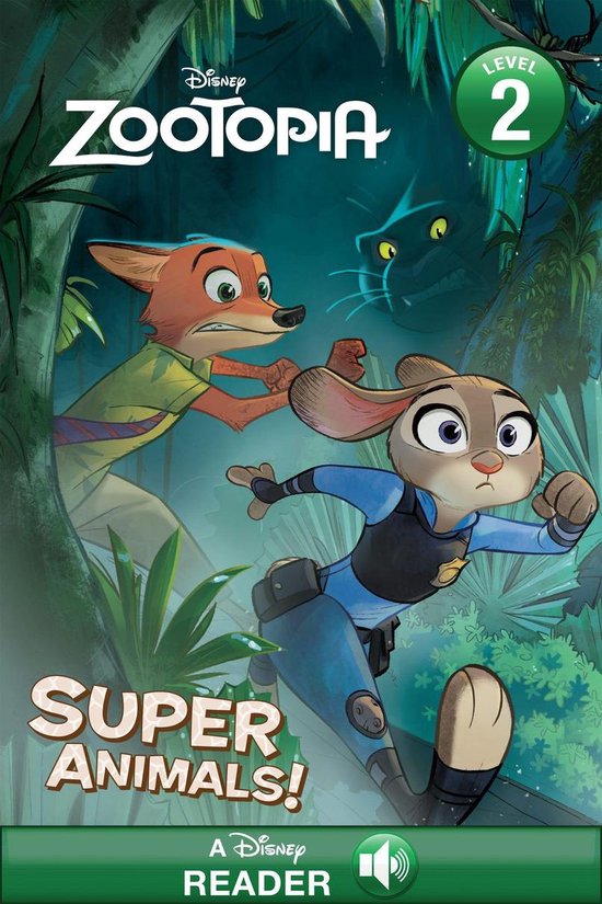 Disney Reader with Audio (eBook) 1 - Zootopia:Super Animals (ebook ...
