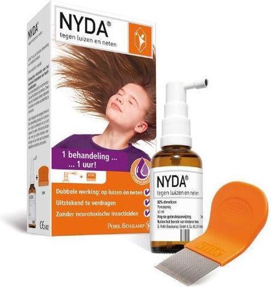Nyda Spray + Gratis Nyda Metalen Kam(combipack) | bol.com