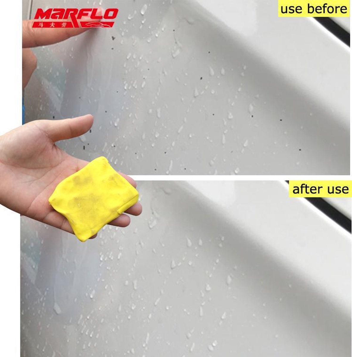 Auto clay bar / detailing klei 100 gram Marflo - Lak- Klei- Gum- Clay | bol