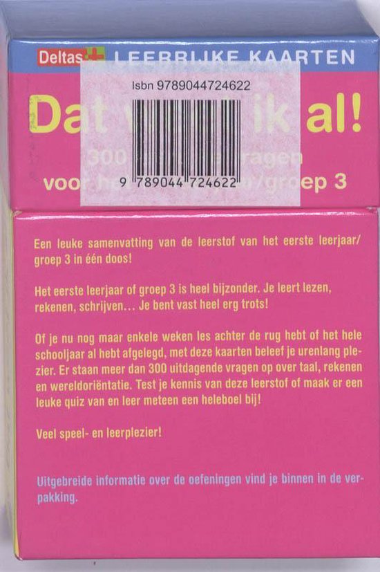 Leerrijke kaarten - Dat weet ik al groep 3, Emy Geyskens ...