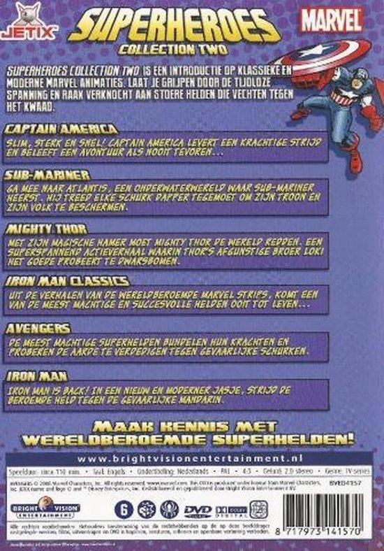 Marvel Super Heroes Collection 2 (Dvd) | Dvd's | bol