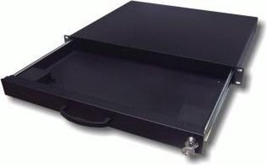 aixcase AIX-19K1U-B 19'' rack rack console Zwart | bol