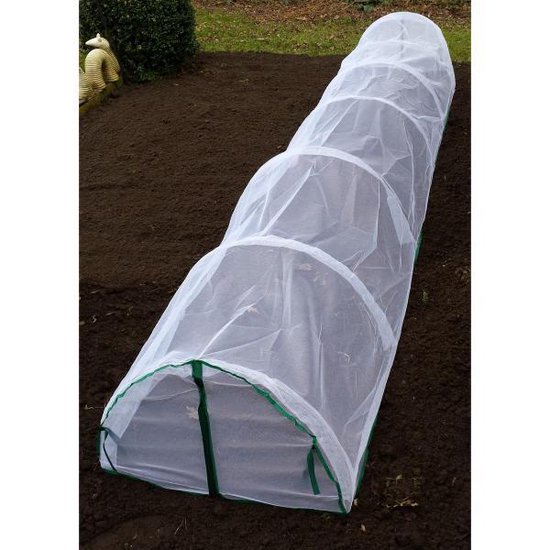 Kweektunnel insectengaas 65 x 45 x 400 cm | bol