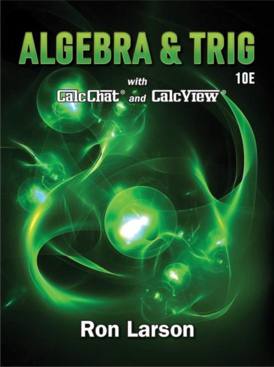 Algebra & Trig | 9781337271172 | Ron Larson | Boeken | bol