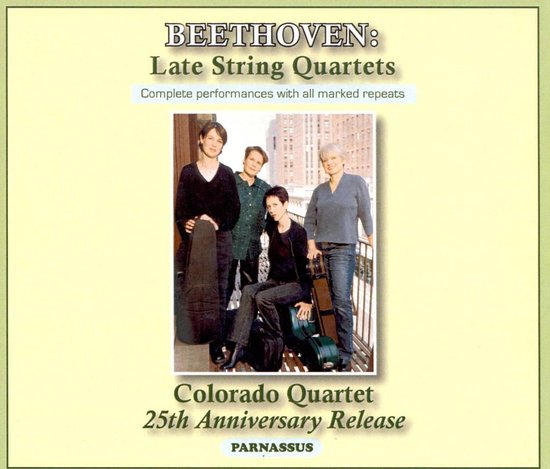 Late String Quartets, Fitzwilliam String Quartet | CD (album) | Muziek ...