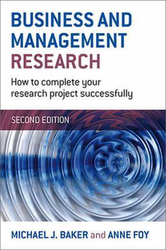 Business and Management Research, Michael J. Baker | 9780946433049 ...