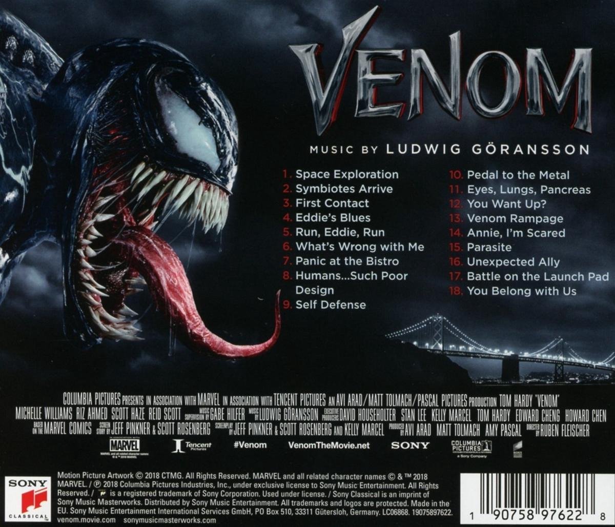Venom - OST, Ludwig Goransson | CD (album) | Muziek | bol