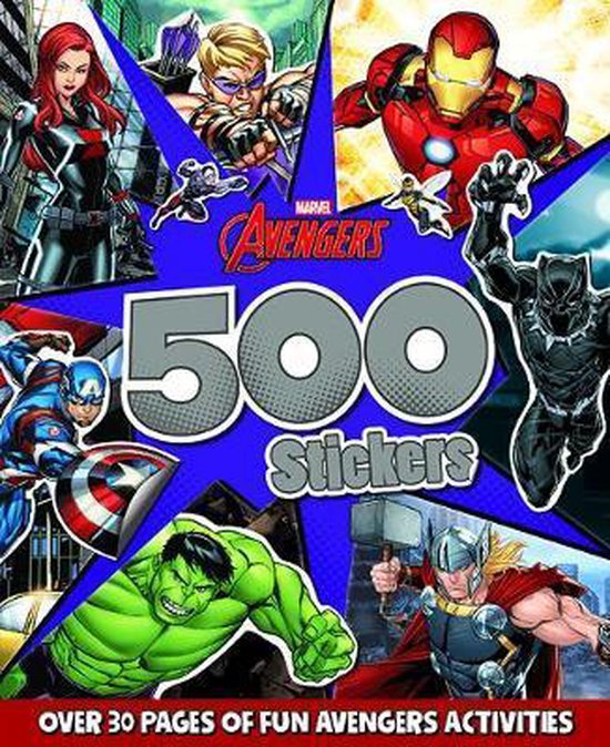 Marvel Avengers: 500 Stickers, Autumn Publishing | 9781789059014 ...