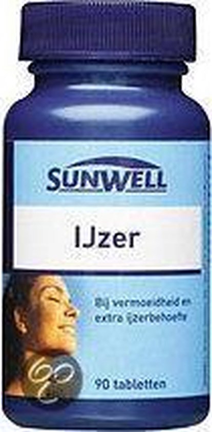 Sunwell Ijzer - 90 Tabletten | bol.com