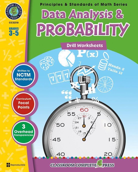 Data Analysis & Probability - Drill Sheets Gr. 3-5 (ebook), Tanya Cook ...