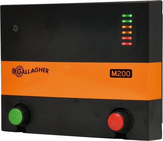 Gallagher M200 Lichtnet Schrikdraadapparaat - Voor paarden, koeien ...