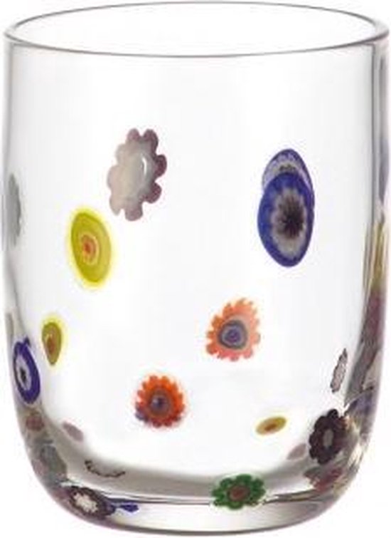 Leonardo Millefiori Waterglas - 6 stuks | bol.com