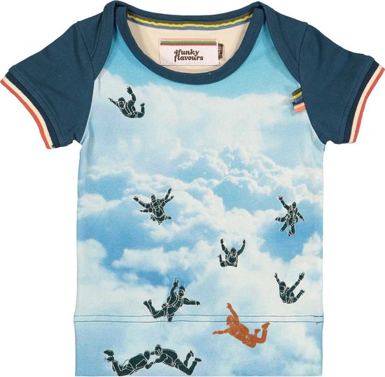 4funkyflavours Jongens T-shirt - Multi - Maat 62-68 | bol