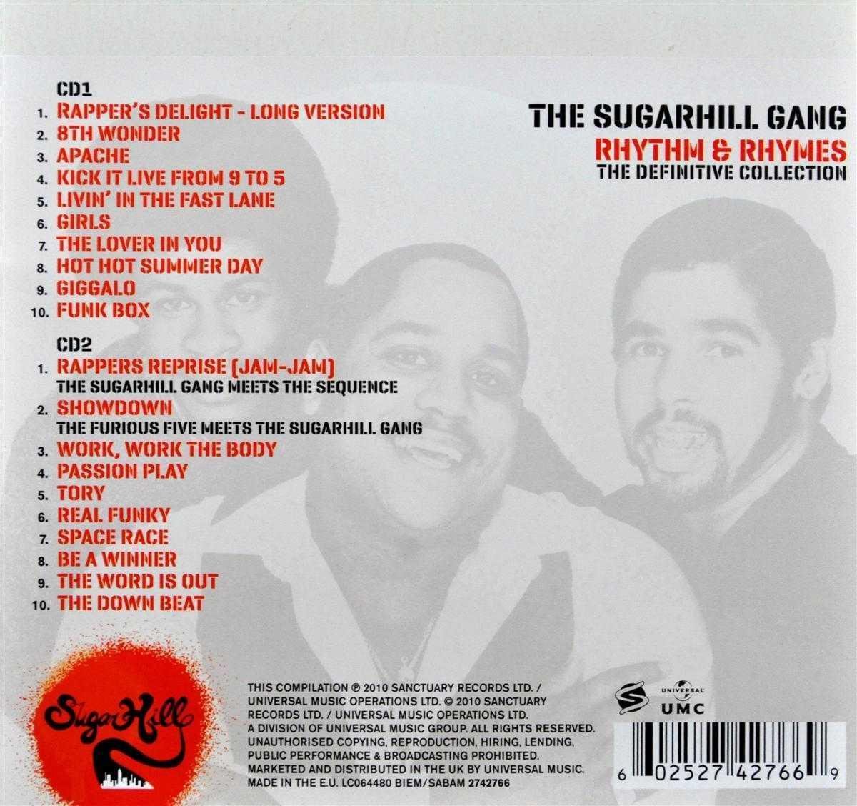 Rhythm & Rhymes - The Definitve Collection, The Sugarhill Gang | CD ...