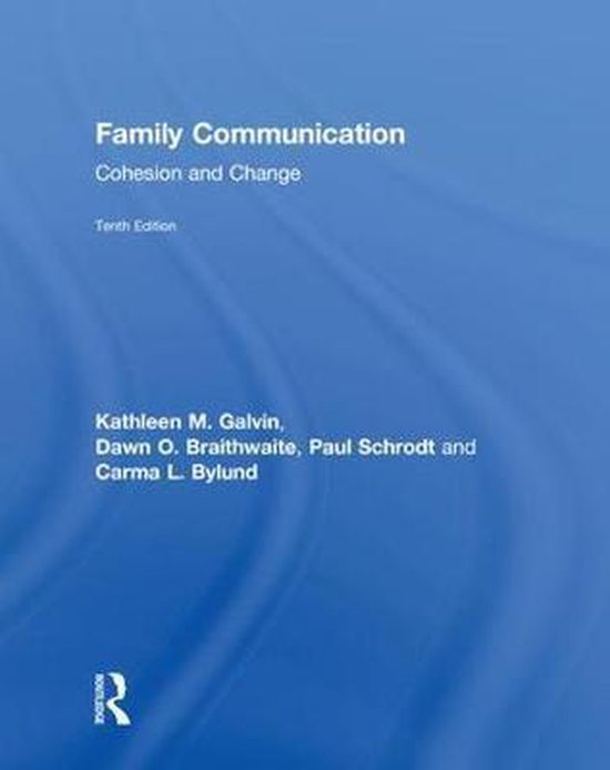 Family Communication | 9780415417822 | Kathleen M. Galvin | Boeken ...