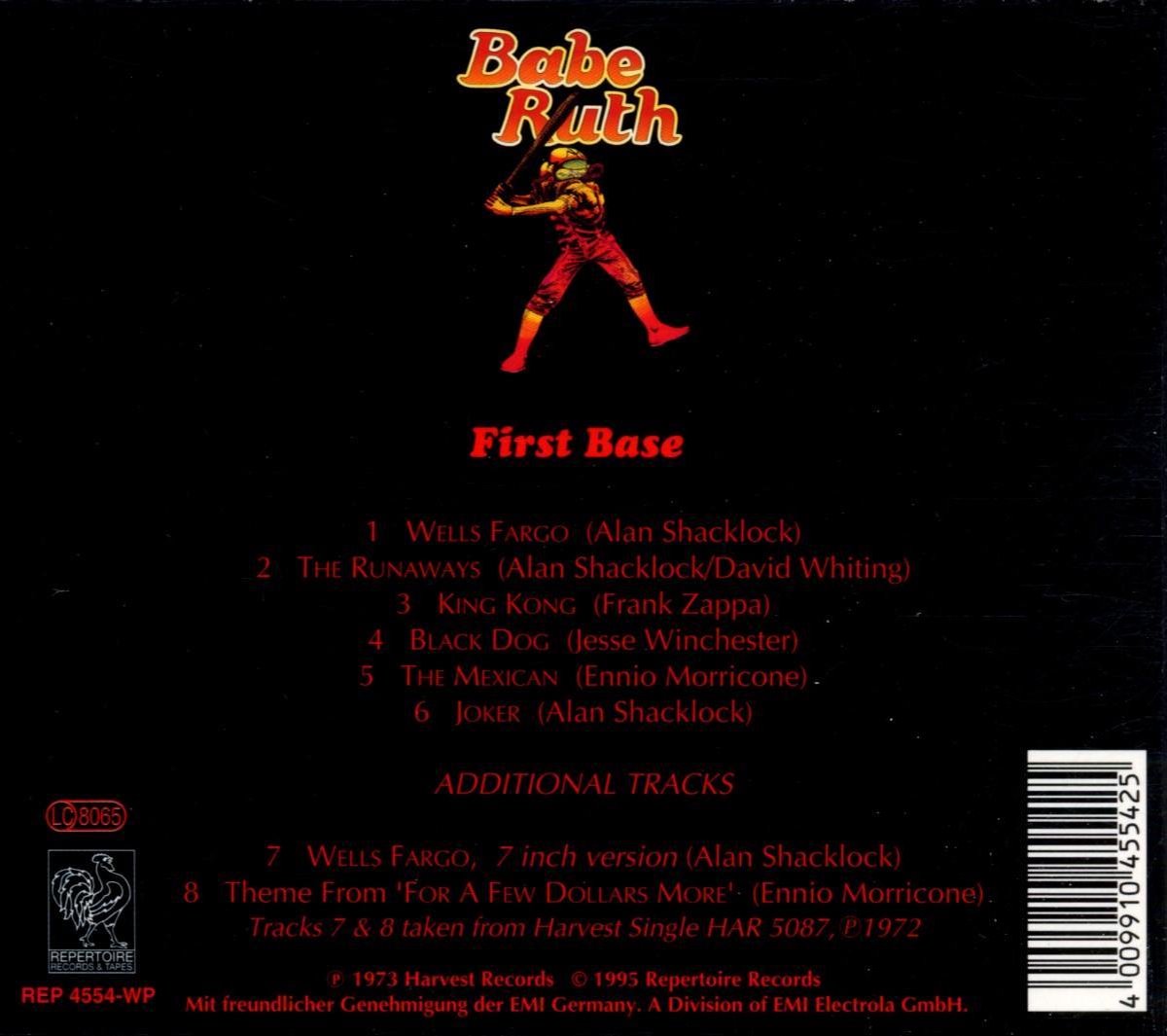 First Base/Amar Caballero, Babe Ruth | CD (album) | Muziek | bol.com