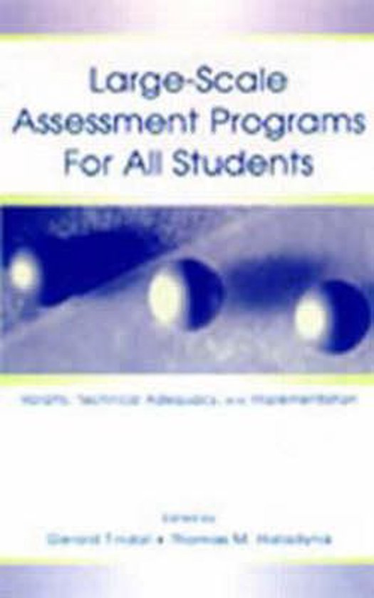 Large Scale Assessment Programs For All Students 9780805837094 large-scale-assessment-programs-for-all-students-9780805837094