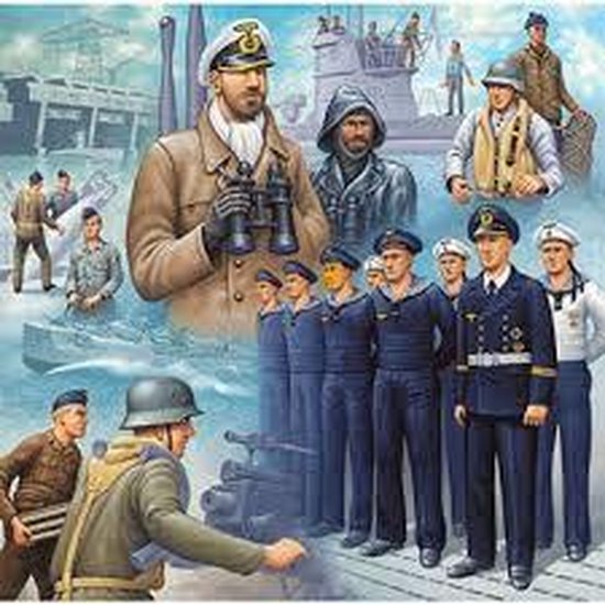 Revell Modellbausatz 02525 - Deutsche Marinefiguren, WWII (Figurensatz ...