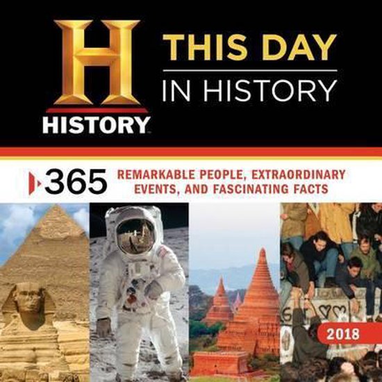2018 History Channel This Day in History Wall Calendar, History Channel ...