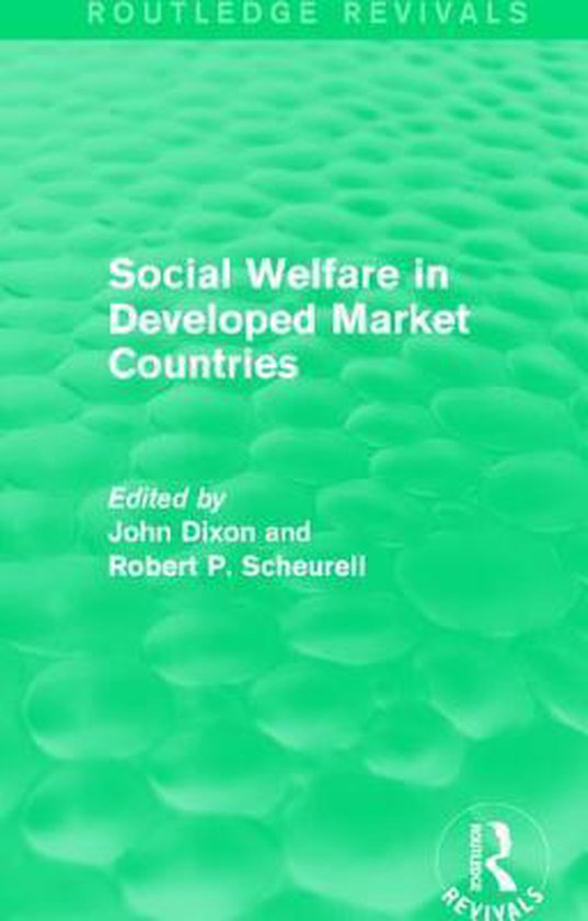 Social Welfare in Developed Market Countries | 9781138947016 | Livres | bol