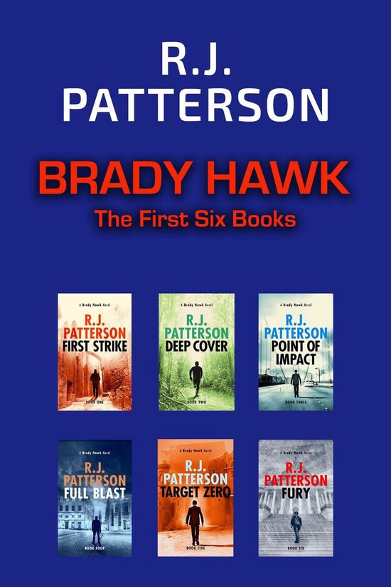 Brady Hawk - The First Six Novels (ebook), R.J. Patterson ...