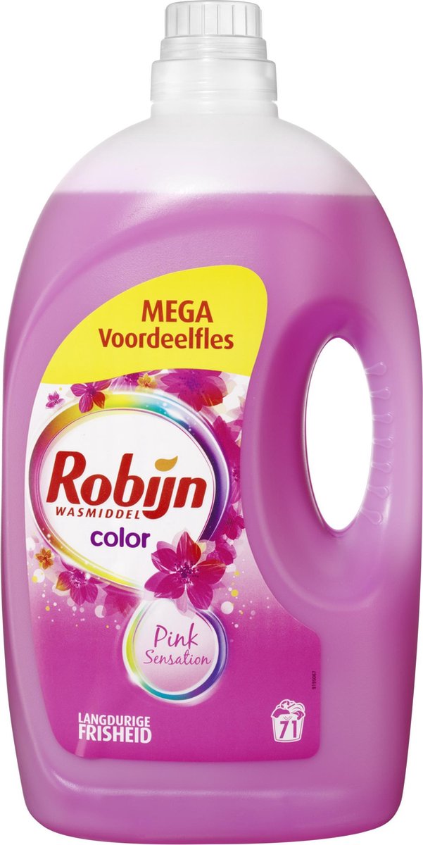 Robijn Pink Sensation Color - 71 wasbeurten - Wasmiddel | bol.com