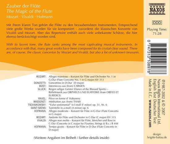 Various Artists - The Magic Of The Flute (CD), various artists | Muziek ...