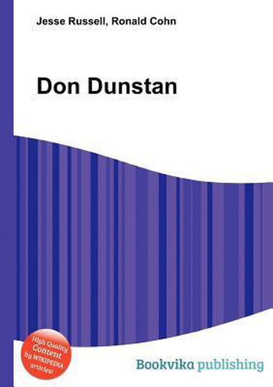 Don Dunstan, Jesse Russell | 9785510526660 | Boeken | bol.com