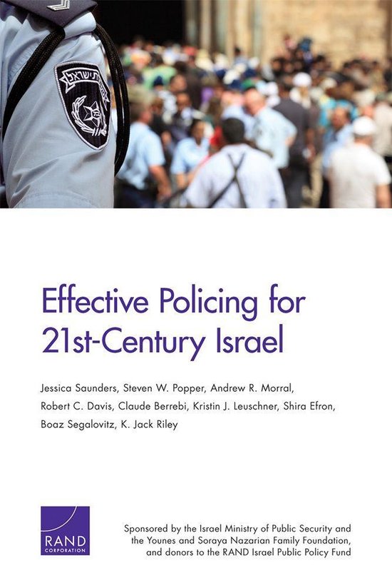 Effective Policing for 21st-Century Israel (ebook), Jessica Saunders ...