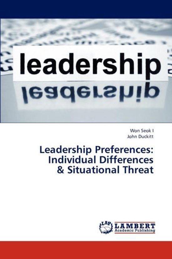 Leadership Preferences, I Won Seok | 9783845476162 | Boeken | bol