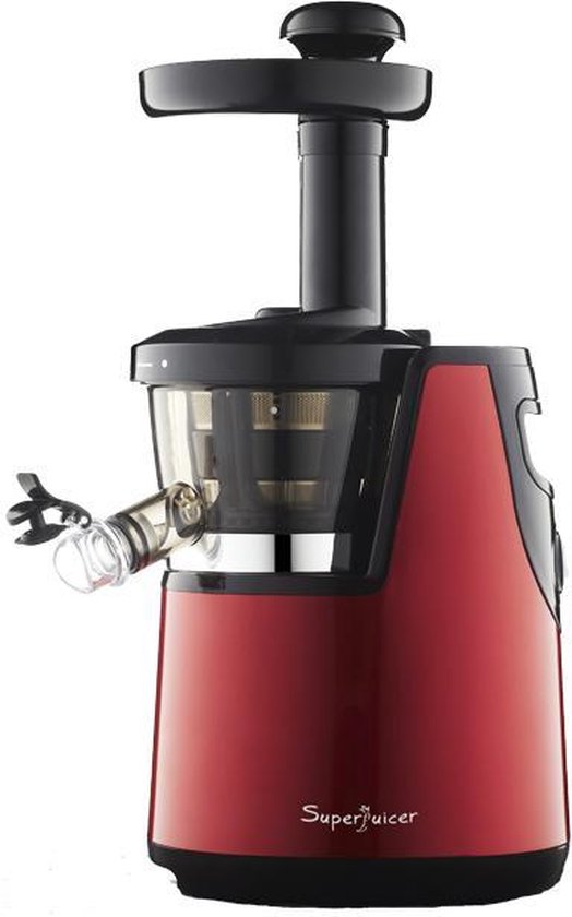 SuperJuicer slowjuicer - 43 RPM - SuperJuicy Rood | bol
