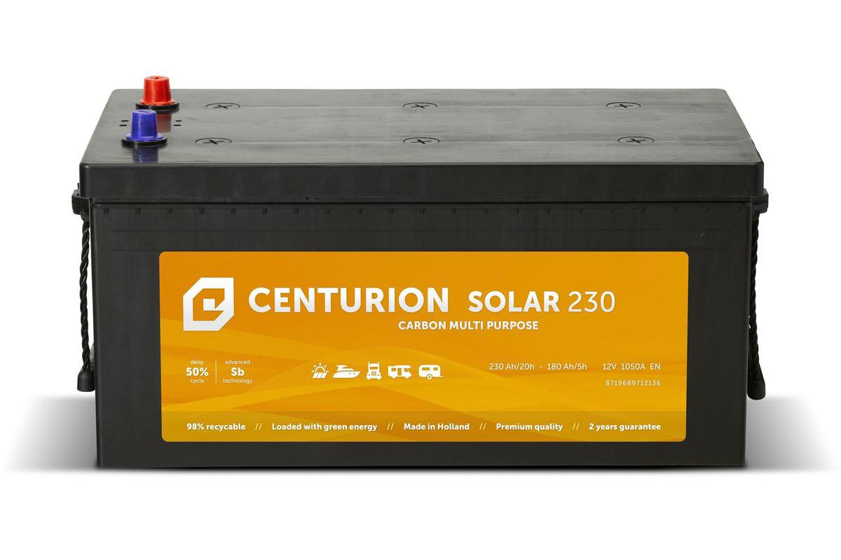 Centurion Solar accu 230Ah 12V | Zonnepanelen | bol.com