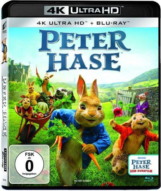 Peter Rabbit (2018) (Ultra HD Blu-ray & Blu-ray) | Dvd's | bol