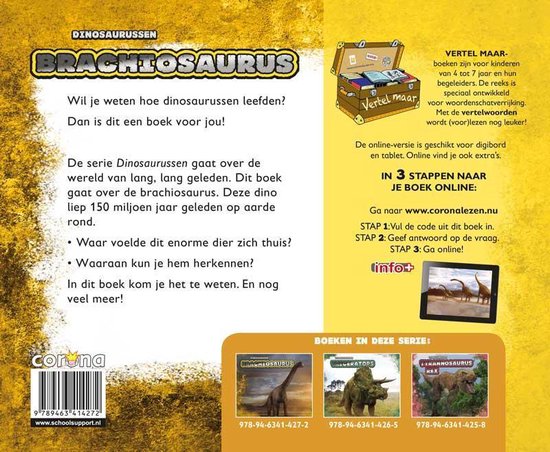 Dinosaurussen - Brachiosaurus | 9789463414272 | Tammy Gagne | Boeken | bol