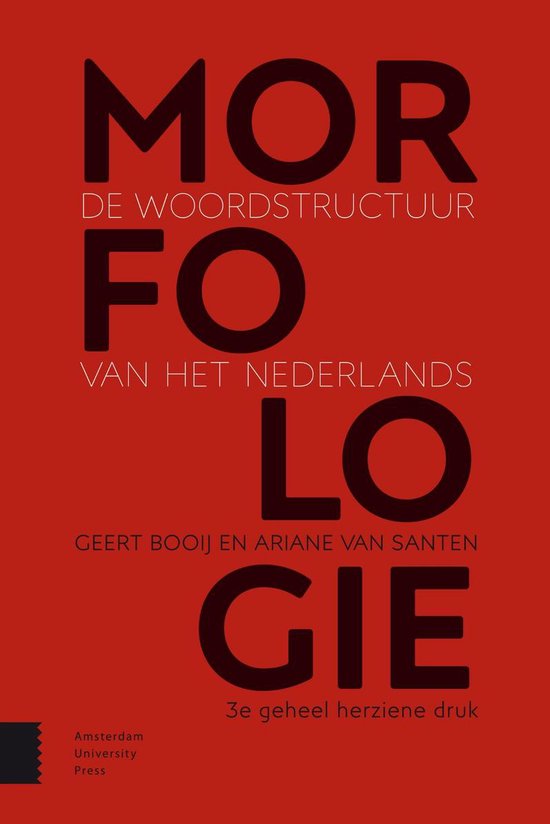 Morfologie (ebook), Ariane van Santen | 9789048537303 | Boeken | bol