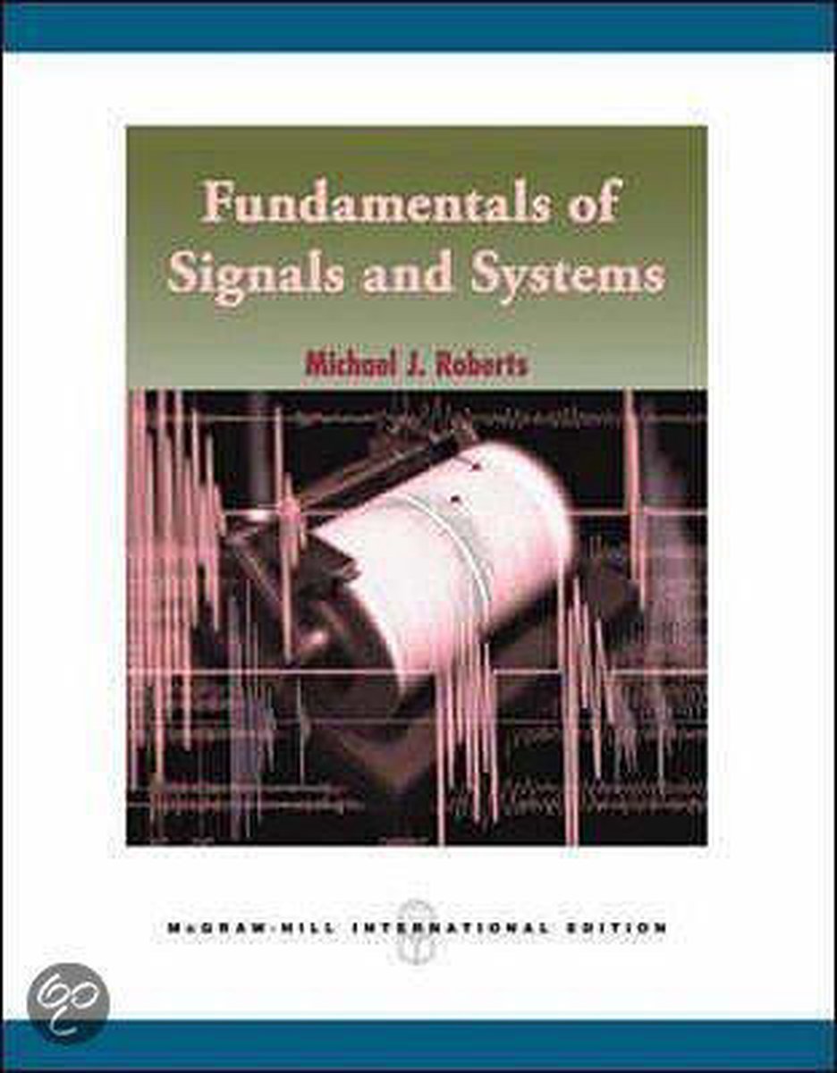 Fundamentals Of Signals And Systems | 9780071259378 | M.J. Roberts ...