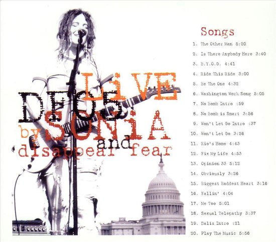 DF05: Live, Disappear Fear | CD (album) | Muziek | bol.com