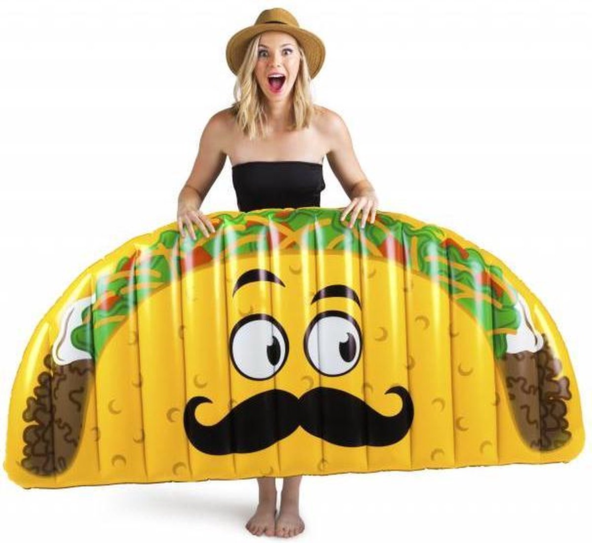 Opblaas Taco Luchtbed 1,5 meter | bol.com