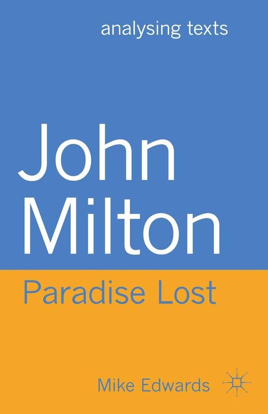 Analysing Texts - John Milton: Paradise Lost (ebook), Mike Edwards ...