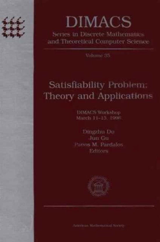 Satisfiability Problem | 9780821804797 | Boeken | bol.com