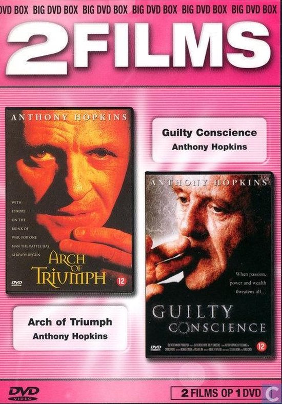 Arch of triumph en guilty conscience Anthony Hopkins (Dvd), Anthony ...