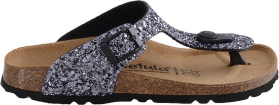 Betula Rose - Slippers - Unisex - Maat 34 - Antraciet/Bruin | bol.com