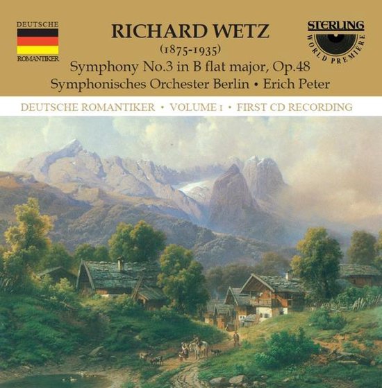Symphony No.3 In B Flat M, R. Wetz | CD (album) | Muziek | bol.com