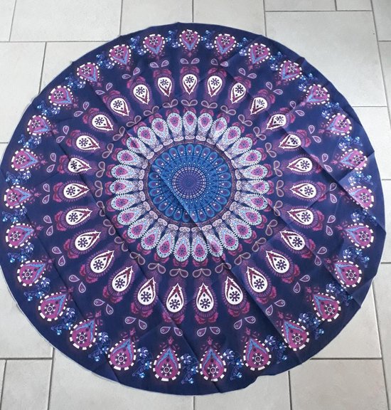 Mandala doek / kleed rond 150 cm | bol.com