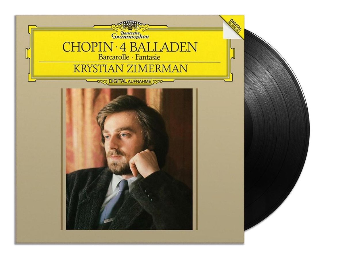 Krystian Zimerman - Chopin: 4 Ballads; Barcarolle; Fantasie (LP ...